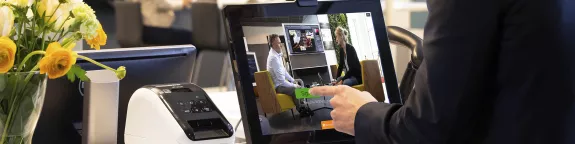 What is the Sharp Optimised Visitor Management System? | Sharp