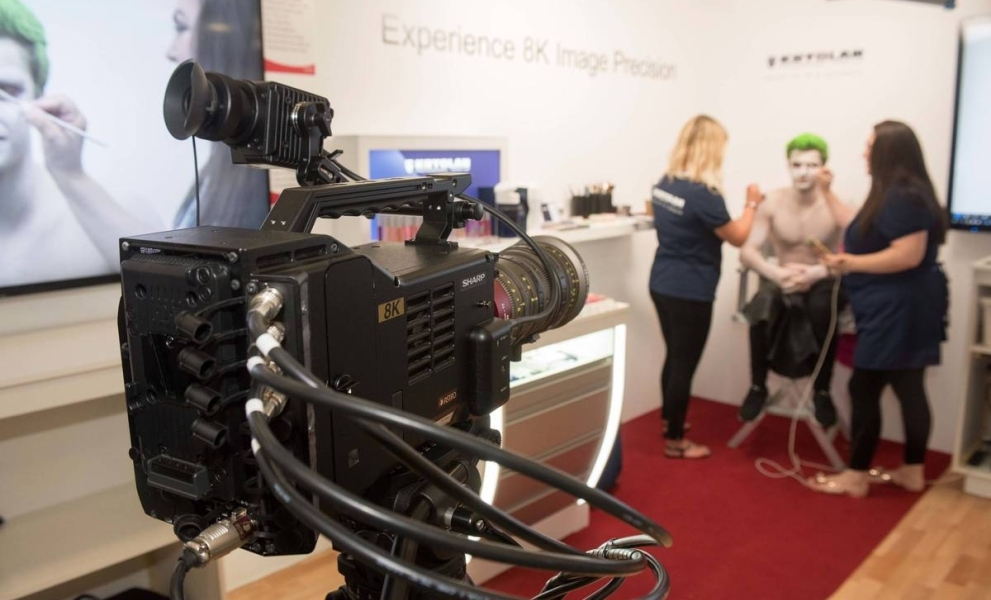 Stand Tour: 8K Ecosystem at Media Production Show 2018 | Sharp