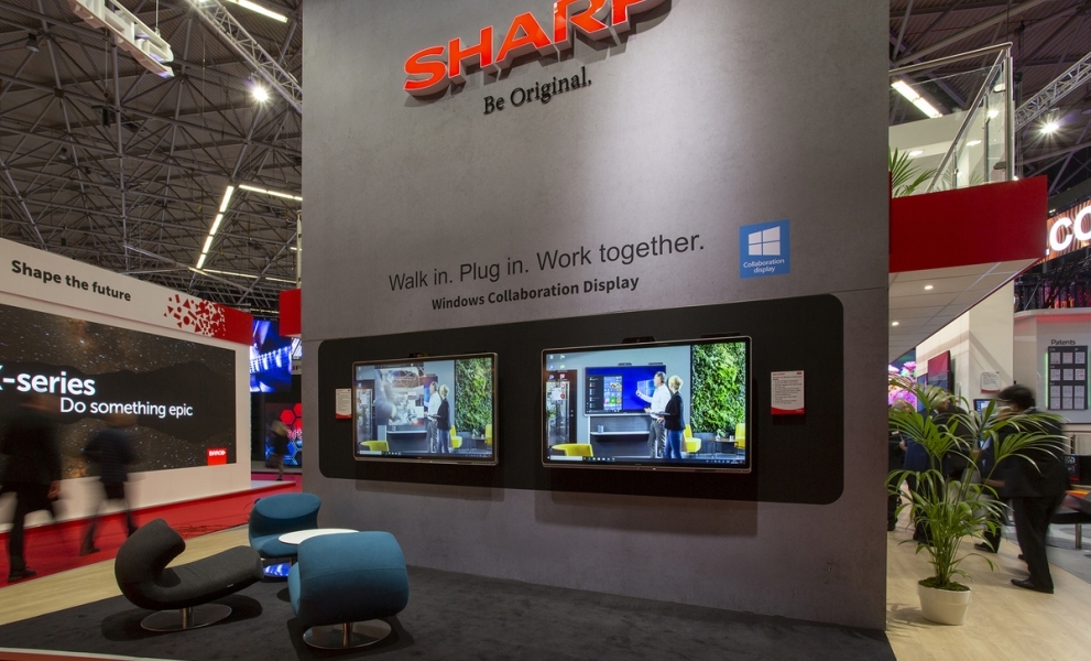 Sharp ISE 2019 Booth Tour | Sharp