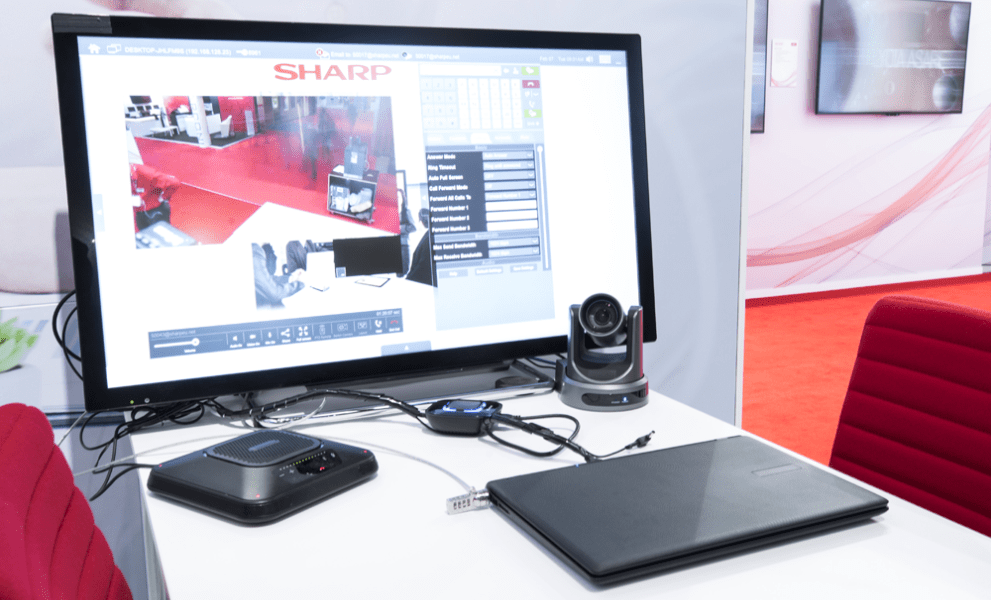 Sharp ISE 2017 Booth Tour | Sharp