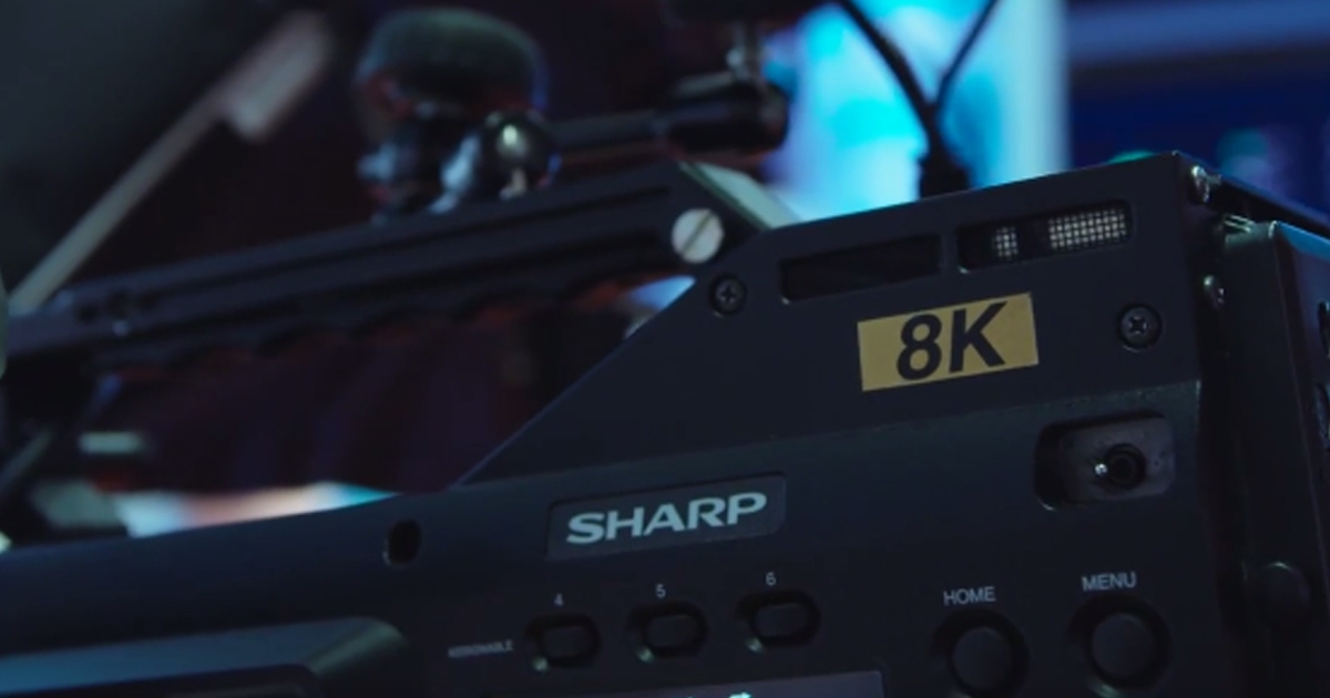 Video: Sharp 8K Ecosystem Lets You Shoot, Store and Play | Sharp