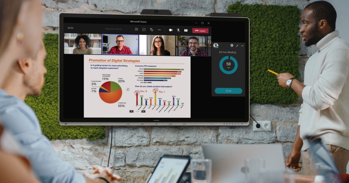 Sharp launches Synappx Collaboration Hub to strengthen hybrid meetings ...