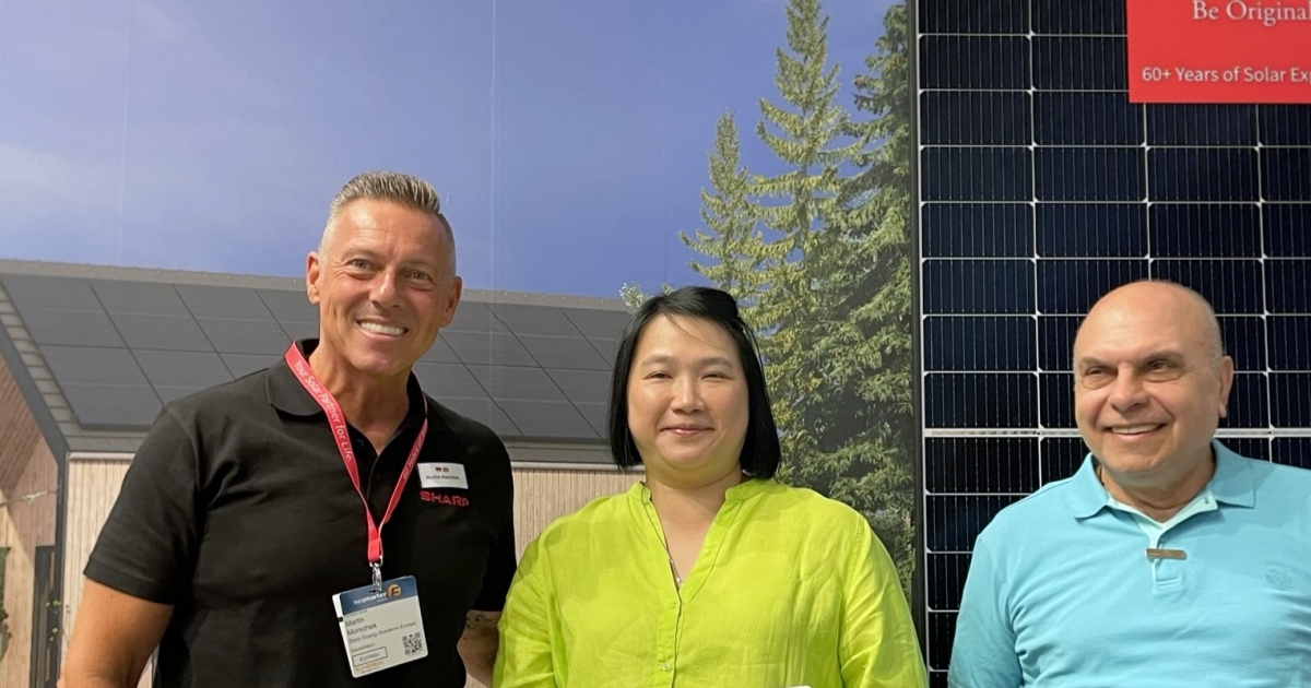 Sharp Energy Solutions Europe Announces New Business Partnership with ...